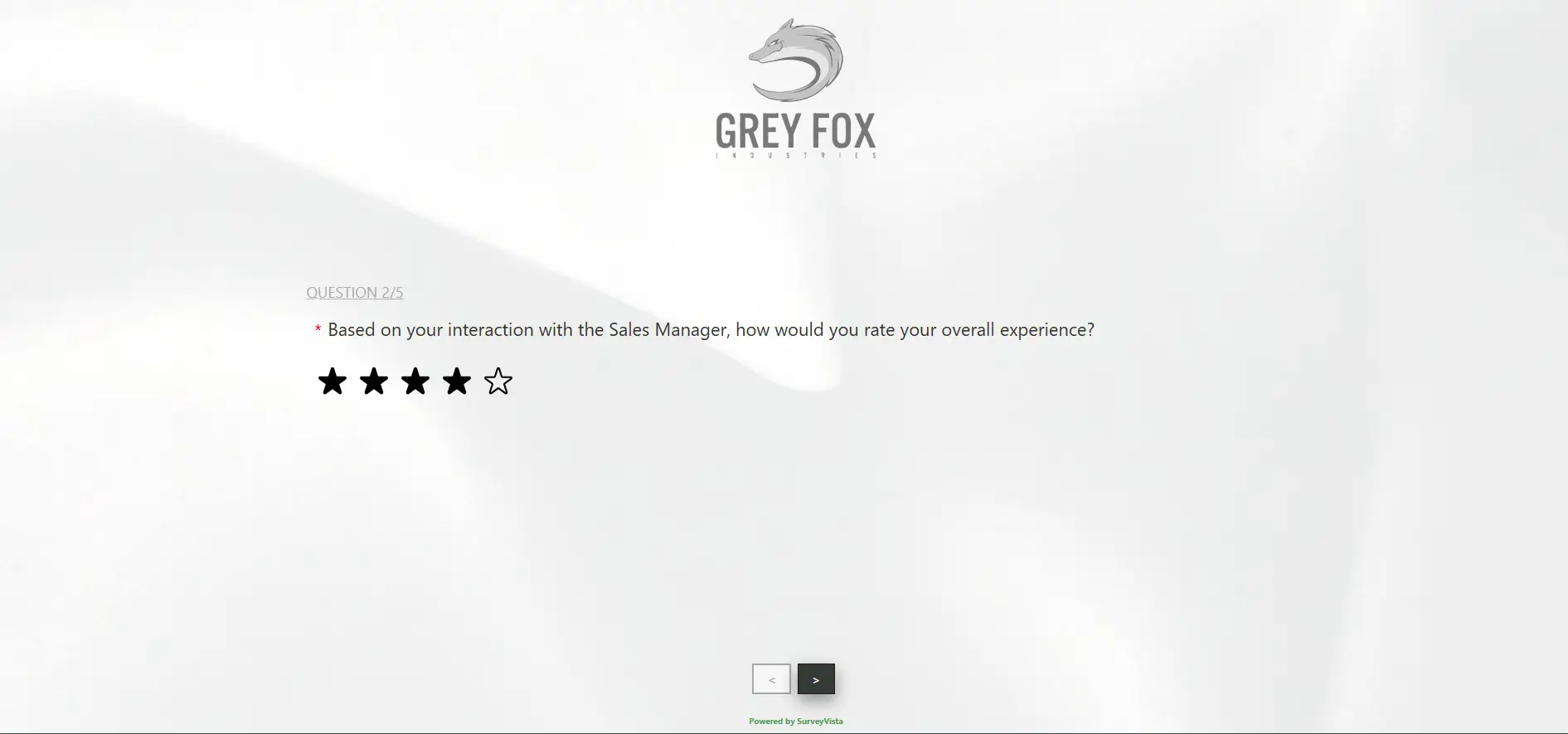 Transactional Survey - SurveyVista